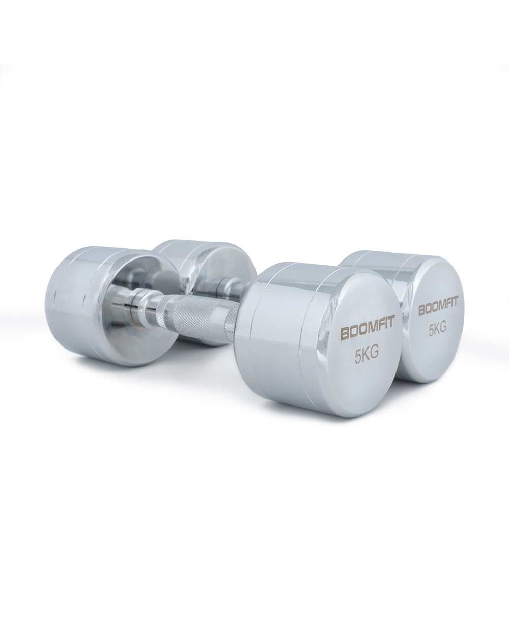Chrome Dumbbells 5kg (pair) - BOOMFIT